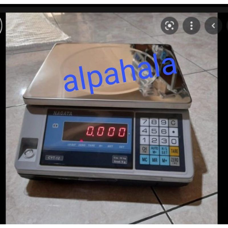 Jual Timbangan nagata cyt 12 Kapasitas 6 kg.12 kg.30 kg | Shopee Indonesia