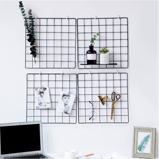 Jual Kawat Dinding Grid Panel Mesh Besi Dekorasi Organizer Bingkai ...