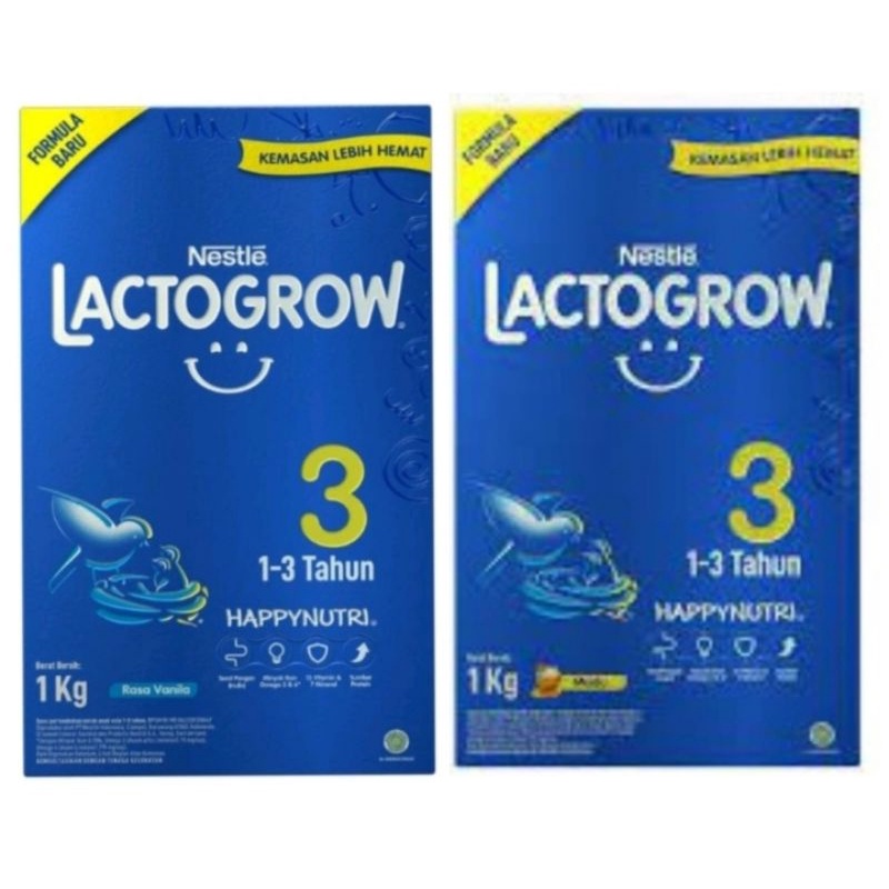 Jual LACTOGROW 3 1KG | Shopee Indonesia