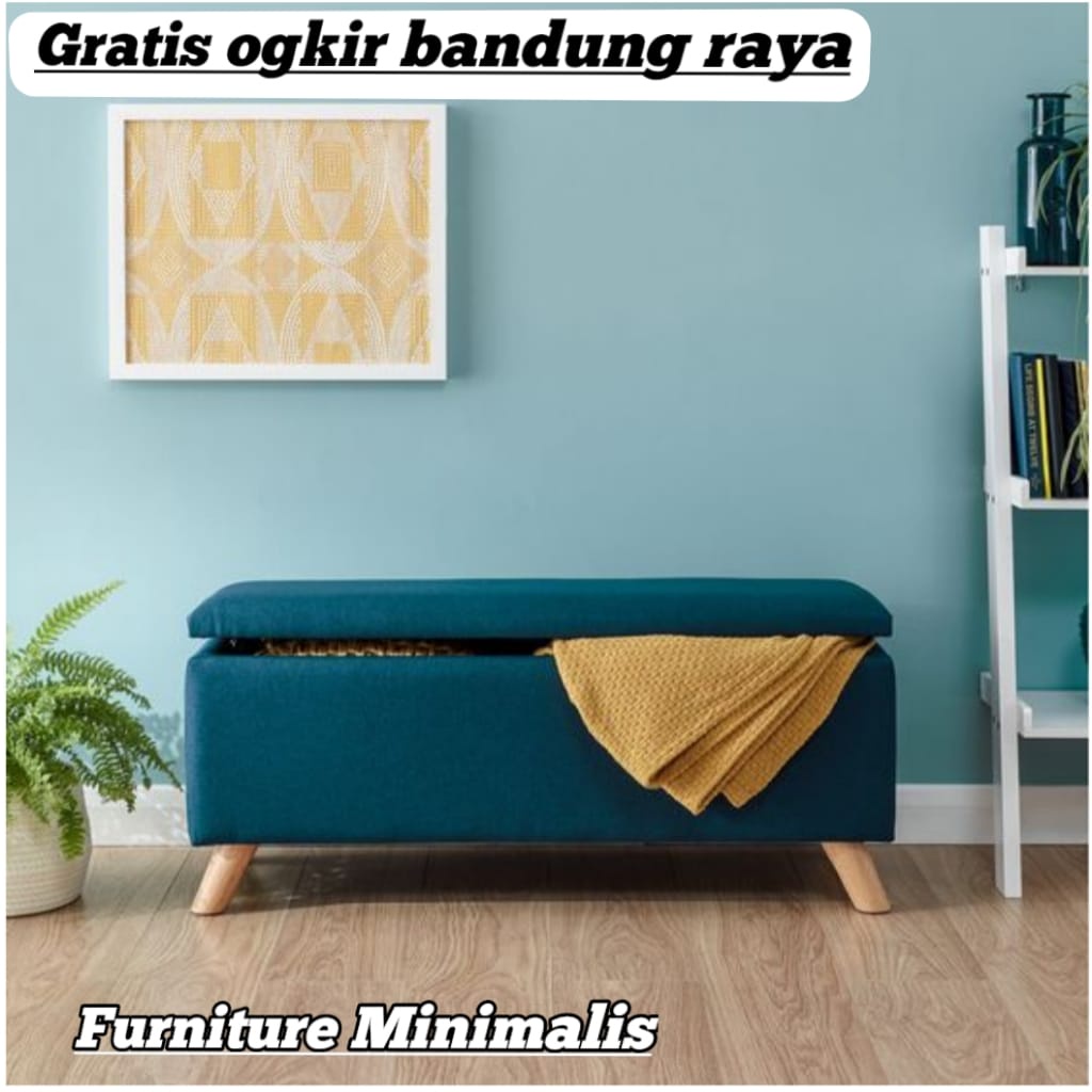 Jual Sofa Stool Bench, Puff, Stool Minimalis Storage type Ottoman ...