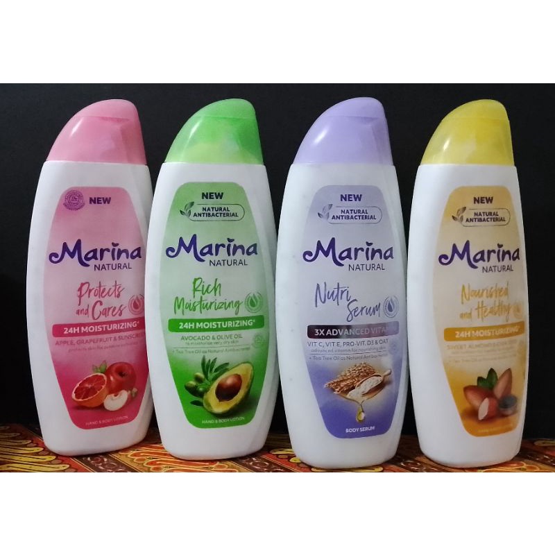 Jual Hand & Body Lotion Marina - 190ml | Shopee Indonesia