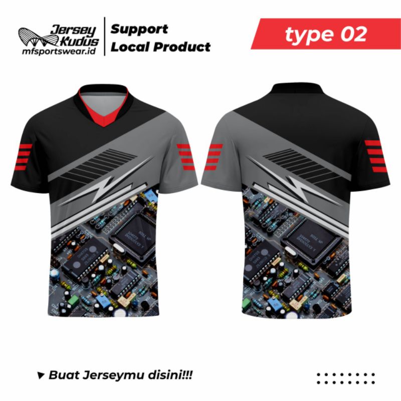 Jual jersey kaos-pcb-elektronik- | Shopee Indonesia