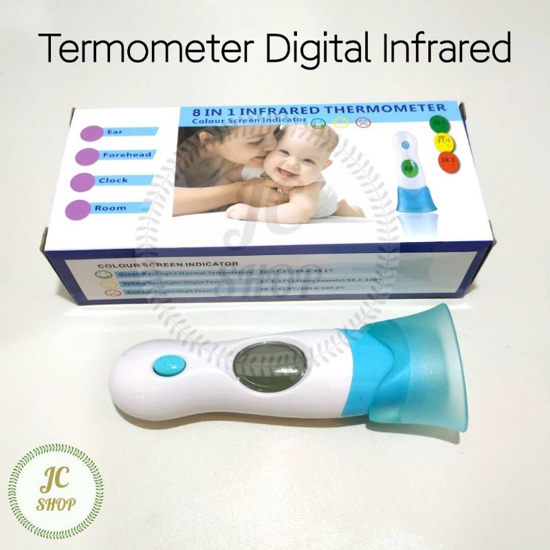 Jual Termometer Digital Infrared / Alat Ukur Pengukur Suhu Tubuh Bayi ...