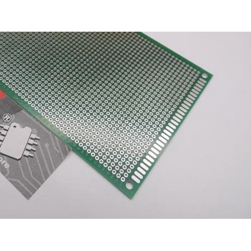 Jual PCB Dot Matrix lubang Double Layer Through Hole 9x15cm FR4 ...