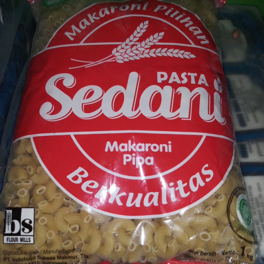 Jual Sedani Makaroni Pipa Pasta 1kg | Shopee Indonesia