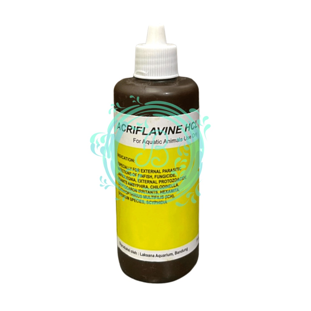 Jual Acriflavine HCL BPC CAIR 100ml Obat Ikan Pembusukan Insang Jamur ...