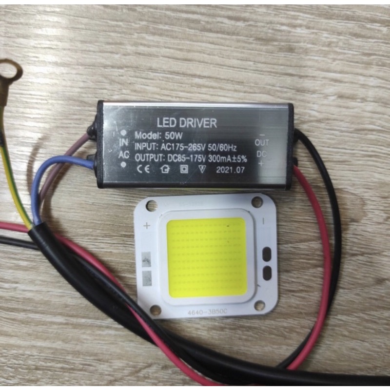 Jual trafo led pju cobra 50w 50 watt + mata led 50watt / driver led 50w chip 50 w | Shopee Indonesia