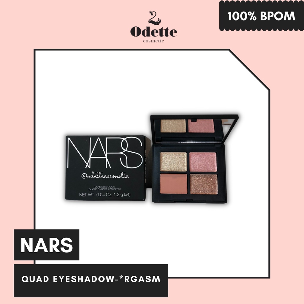 Jual ODETTE COSMETIC NARS Quad Eyeshadow - Orgasm | Shopee Indonesia