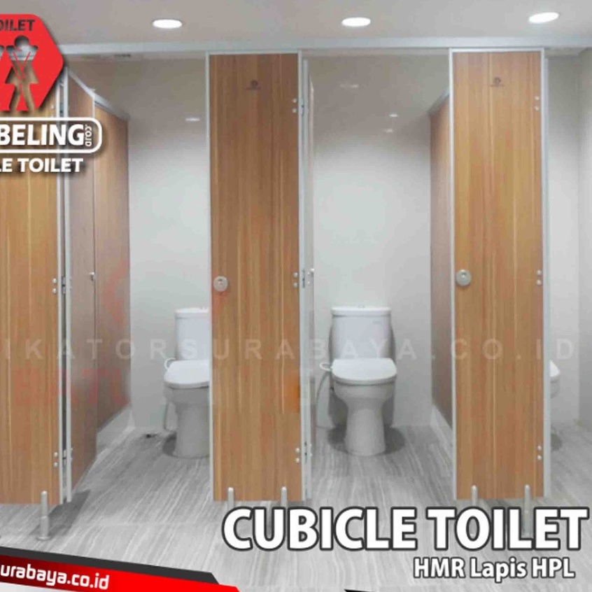 Jual Kubikal Toilet Public Spesialist HMR lapis HPL Partisi Pintu ...