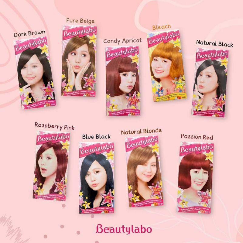Jual BEAUTYLABO HAIR COLOR ORIGINAL PEWARNA RAMBUT | Shopee Indonesia