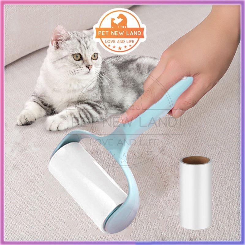 Jual Roll Sticky Roll Pembersih Bulu Kucing Debu Di baju Pakaian Roller ...