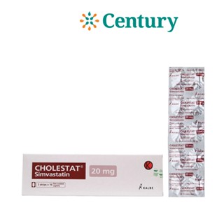 Jual CHOLESTAT 20MG 1 STRIP ISI 10 TABLET / SIMVASTATIN / OBAT ...