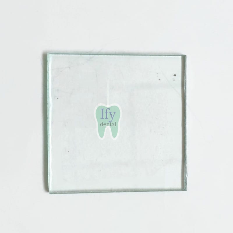 Jual Dental mixing slab pad / glass pad / glass plate / tempat pengaduk ...