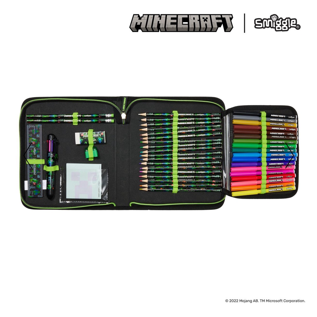 Jual SMIGGLE X MINECRAFT STATIONERY SET - SET ALAT TULIS&WARNA SMIGGLE ...