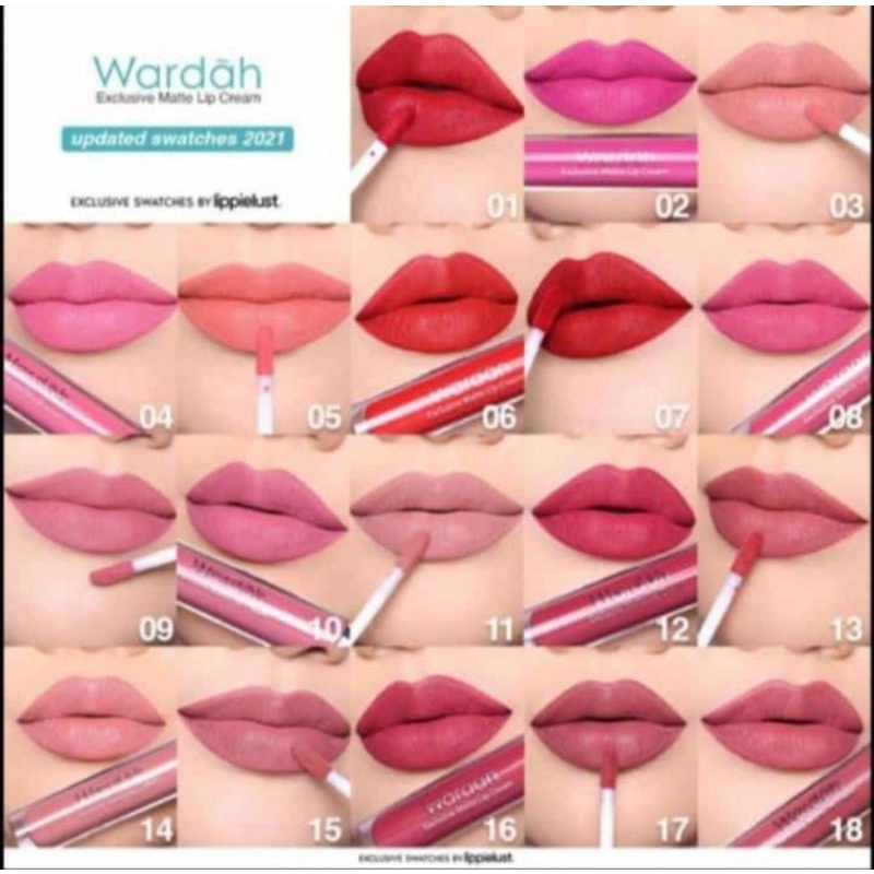 Jual Wardah Exclusive Matte Lip Cream | Shopee Indonesia
