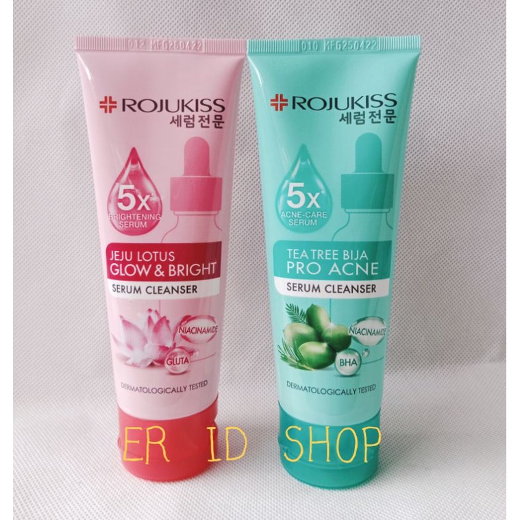 Jual ROJUKISS serum cleanser 100 ml/rojukiss facial foam | Shopee Indonesia