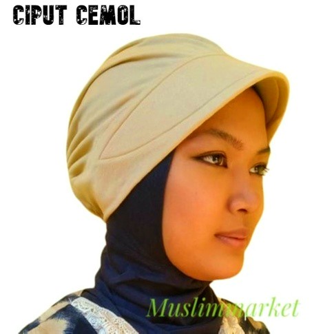 Jual Ciput Inner Dalaman Jilbab Topi Kaos Polos Iket Cepol Cemol Malang ...