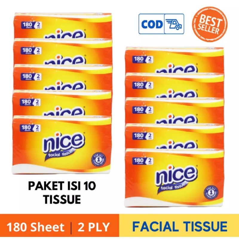Jual PAKET tissue nice isi 10 PACK | Shopee Indonesia