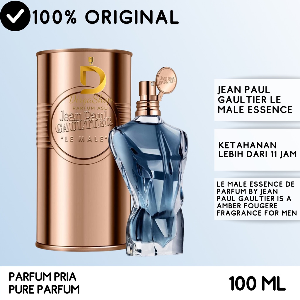 Jual Jean Paul Gaultier JPG Le Male Essence de Parfum for men 100ml ...
