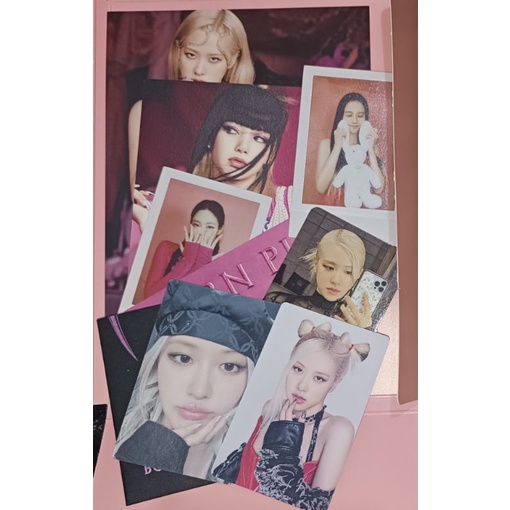 Jual PHOTOCARD/POLAROID/POSTER BORN PINK BLACKPINK JISOO JENNIE LISA ...