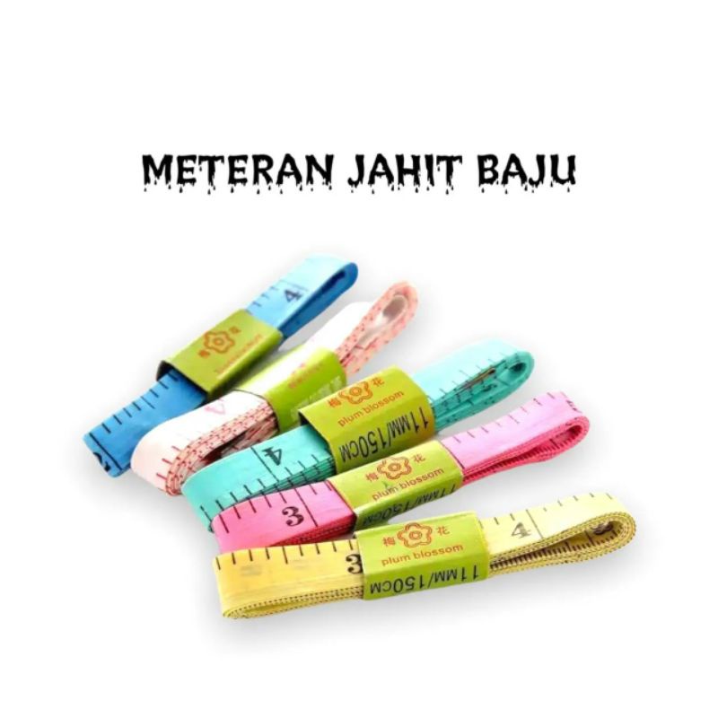 Jual meteran jahit baju/alat ukur multifungsi 150cm | Shopee Indonesia