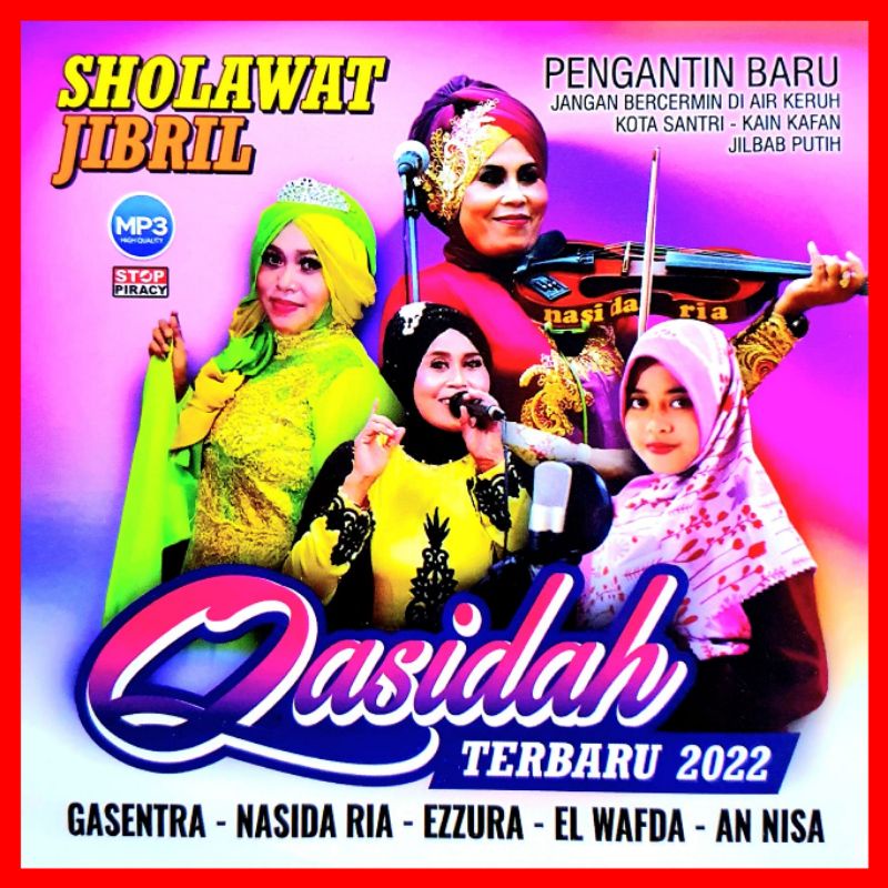 Jual KASET MP3 AUDIO LAGU LAGU RELIGI QOSIDAH NASIDA RIA TERBARU - LAGU RELIGI ISLAM TERLARIS ...
