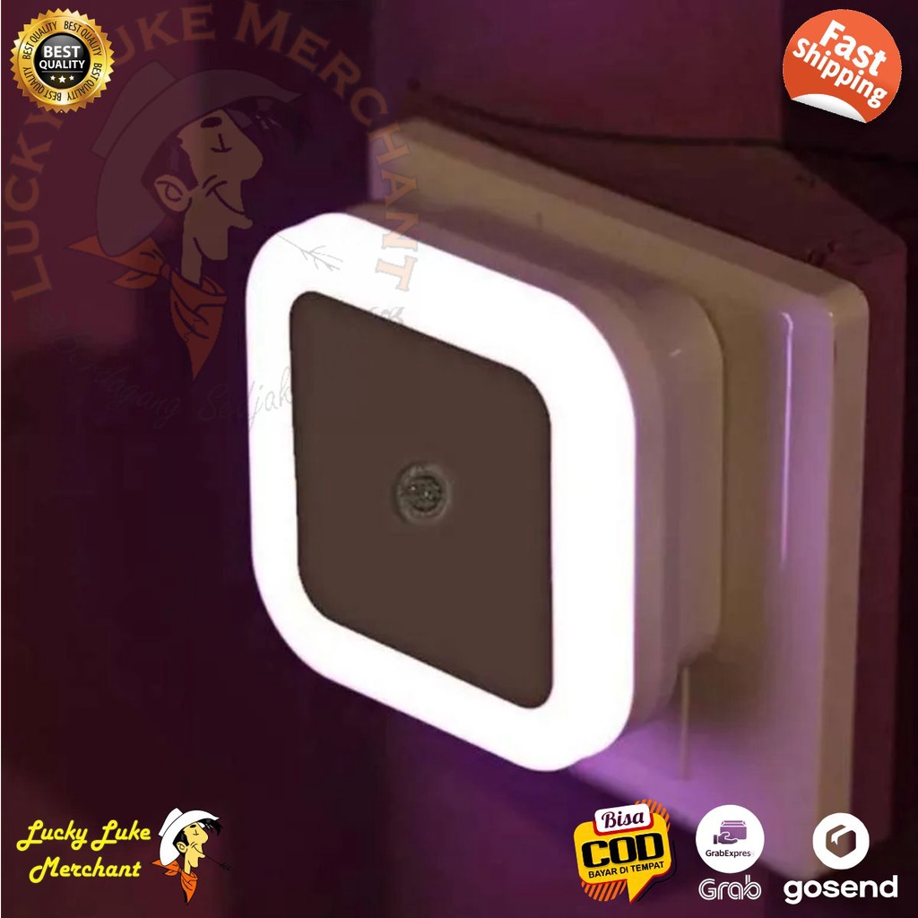 Jual Lampu Tidur LED dengan Sensor Cahaya Redup 220V 1 Watt Ambient ...