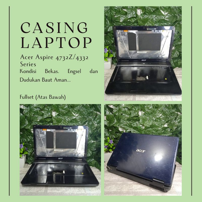 Jual Casing Laptop / Casing Notebook Acer Aspire 4732Z / 4332 Series Kondisi Bekas, Dudukan Baut ...