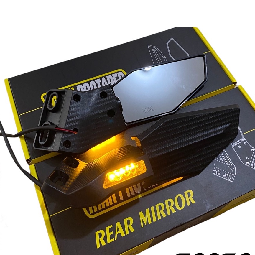 Jual SPION WINGLET MURAH STEALTH MODEL BLACK REAR MIRROR Ninja 250 Mono ...