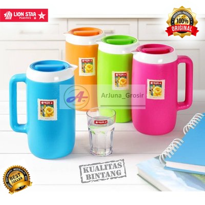 Jual TEKO eskan THERMO WATER JUG panas/dingin ukuran besar 2,5Ltr LIONSTAR ORIGINAL | Shopee ...