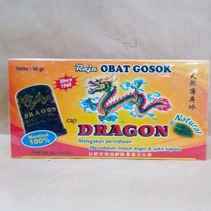 Jual Dragon Menthol Hsb 20gr(Netto)Per Box isi 6 pcs | Shopee Indonesia