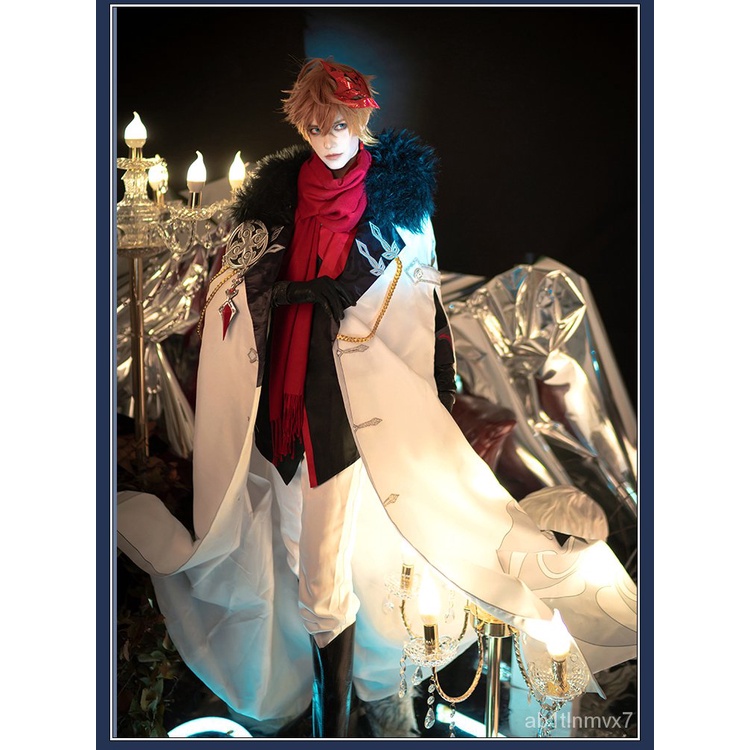 Jual Genshin Impact Cosplay Tartaglia Costume Fatui Regrator Snezhnaya ...