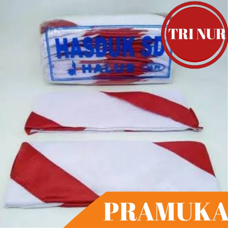 Jual Hasduk Kacu Pramuka Ukuran SD Bijian | Shopee Indonesia