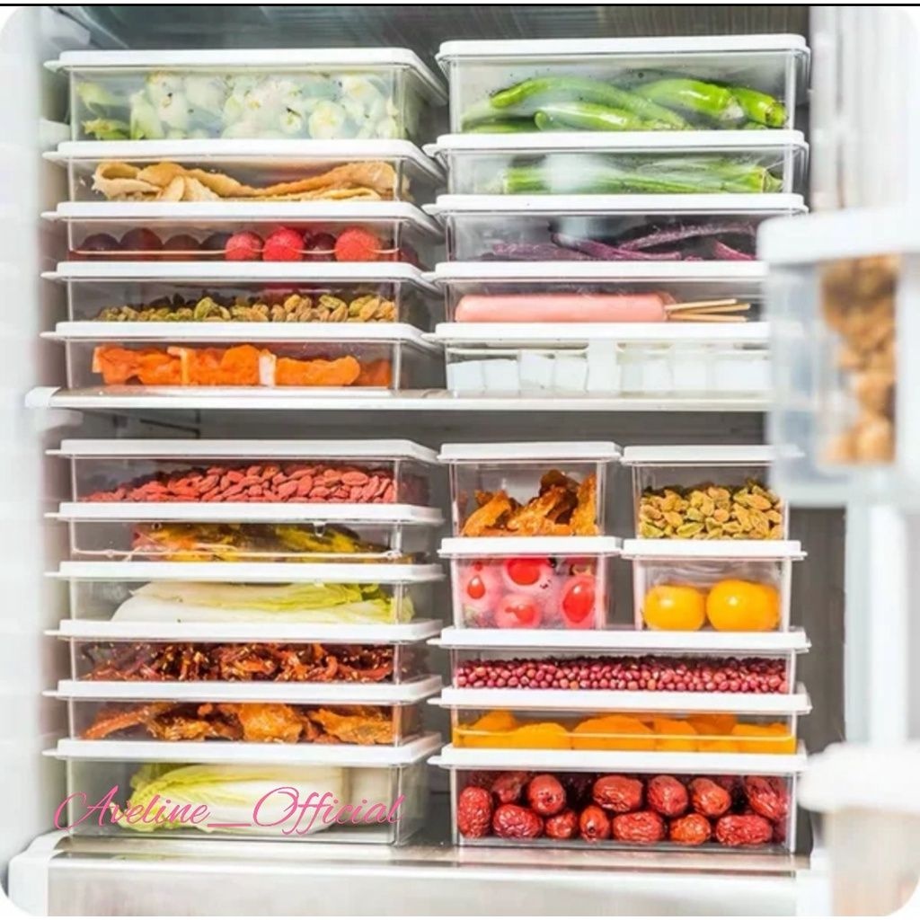 Jual AVELINE Kotak penyimpanan makanan kulkas / Freshly food container ...