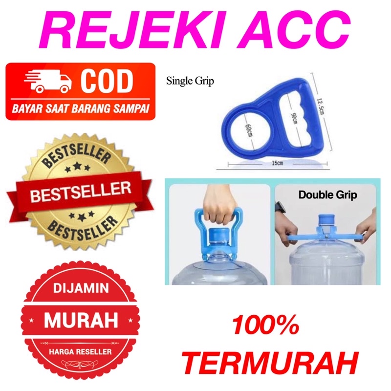 Jual Holder Angkat Galon Air Handle alat Bantu Botol Minum Aqua water ...