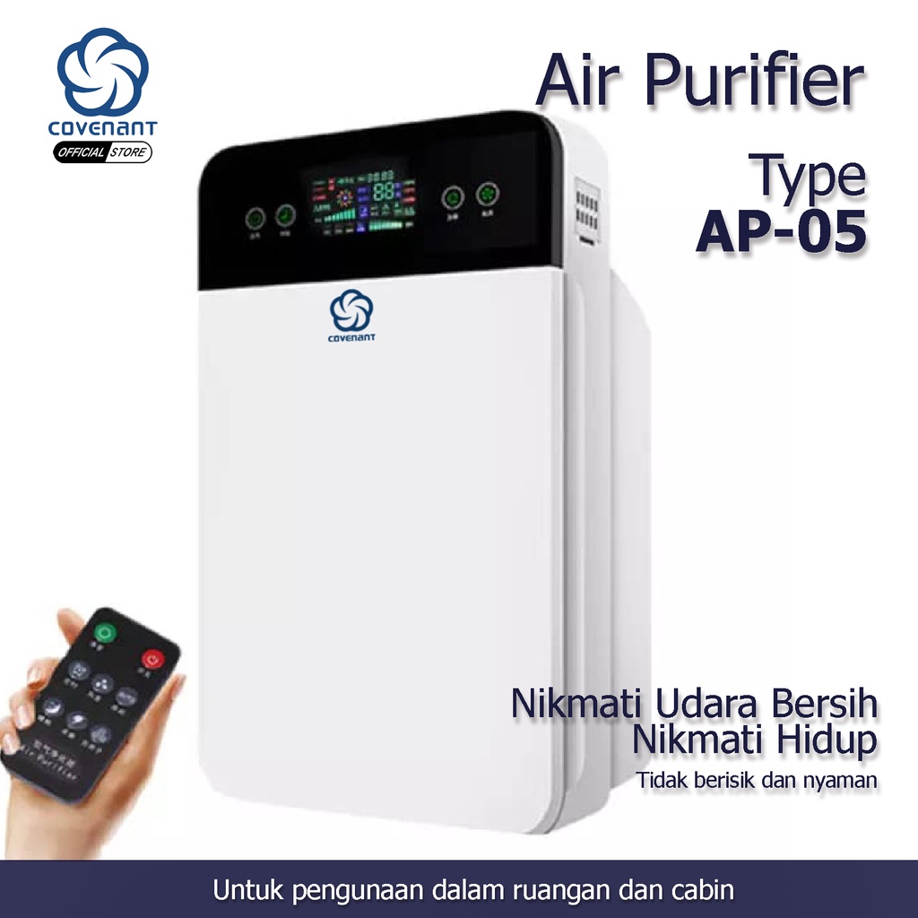 Jual CareU Covenant Air Purifier AP-05 Pembersih Udara Dengan Hepa Filter | Shopee Indonesia