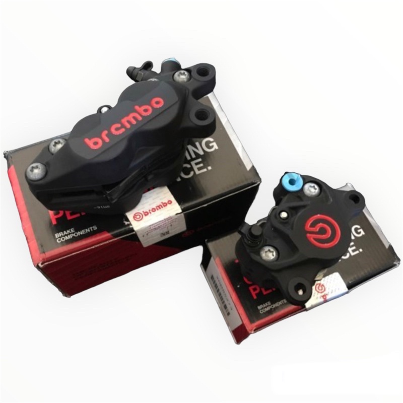 Jual Paket Kaliper Brembo 4P 2P 4Piston 2Piston P4 2P Black Original Made In Italy | Shopee ...