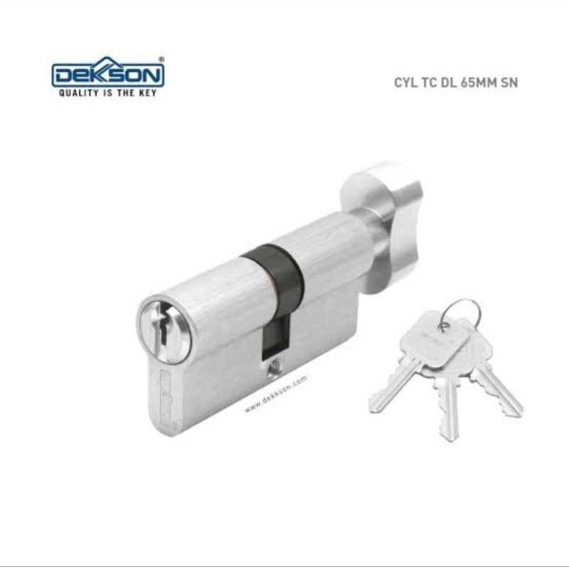 Jual Silinder Kunci Pintu Dekkson CYL TC 65 MM SN Cylinder Door Lock ...