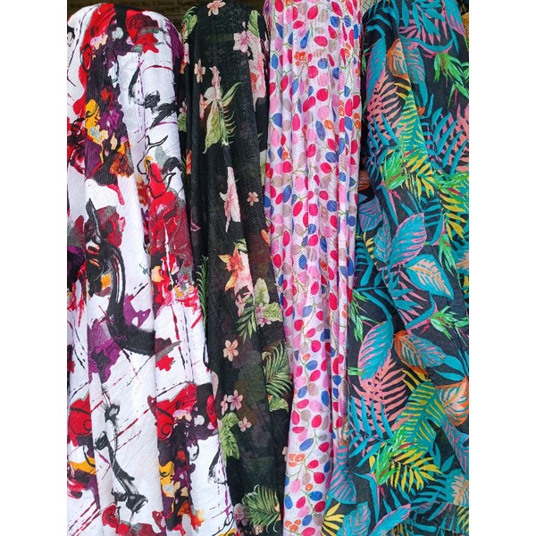 Jual Kain katun silky - kain silky motif - kain silky premium - kain ...