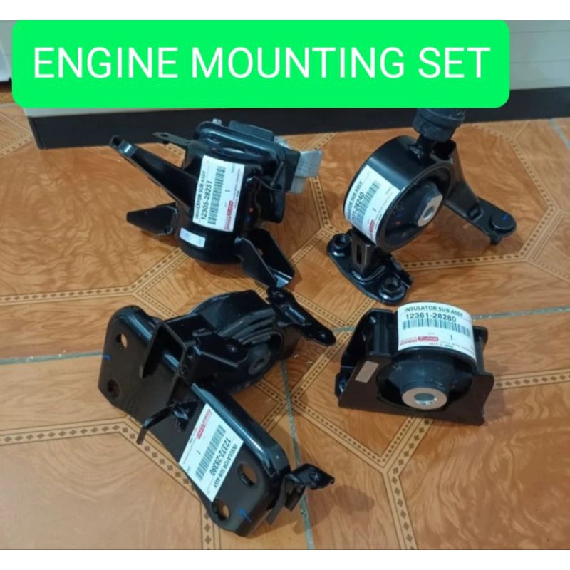 Jual ENGINE MOUNTING SET TOYOTA ALPHARD VELLFIRE ANH20 2008 - 2015 ...