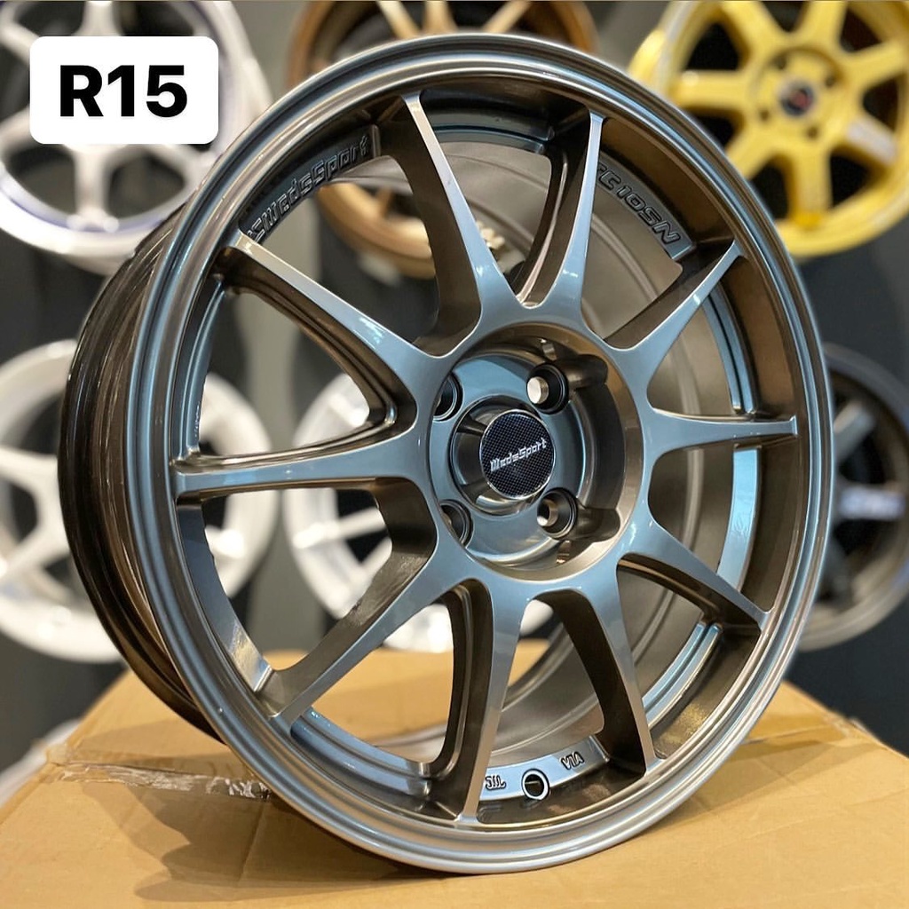 Jual velg mobil ring 15 Wedssport TC105N 15 pcd 4x100 velg r15 jazz,yaris | Shopee Indonesia