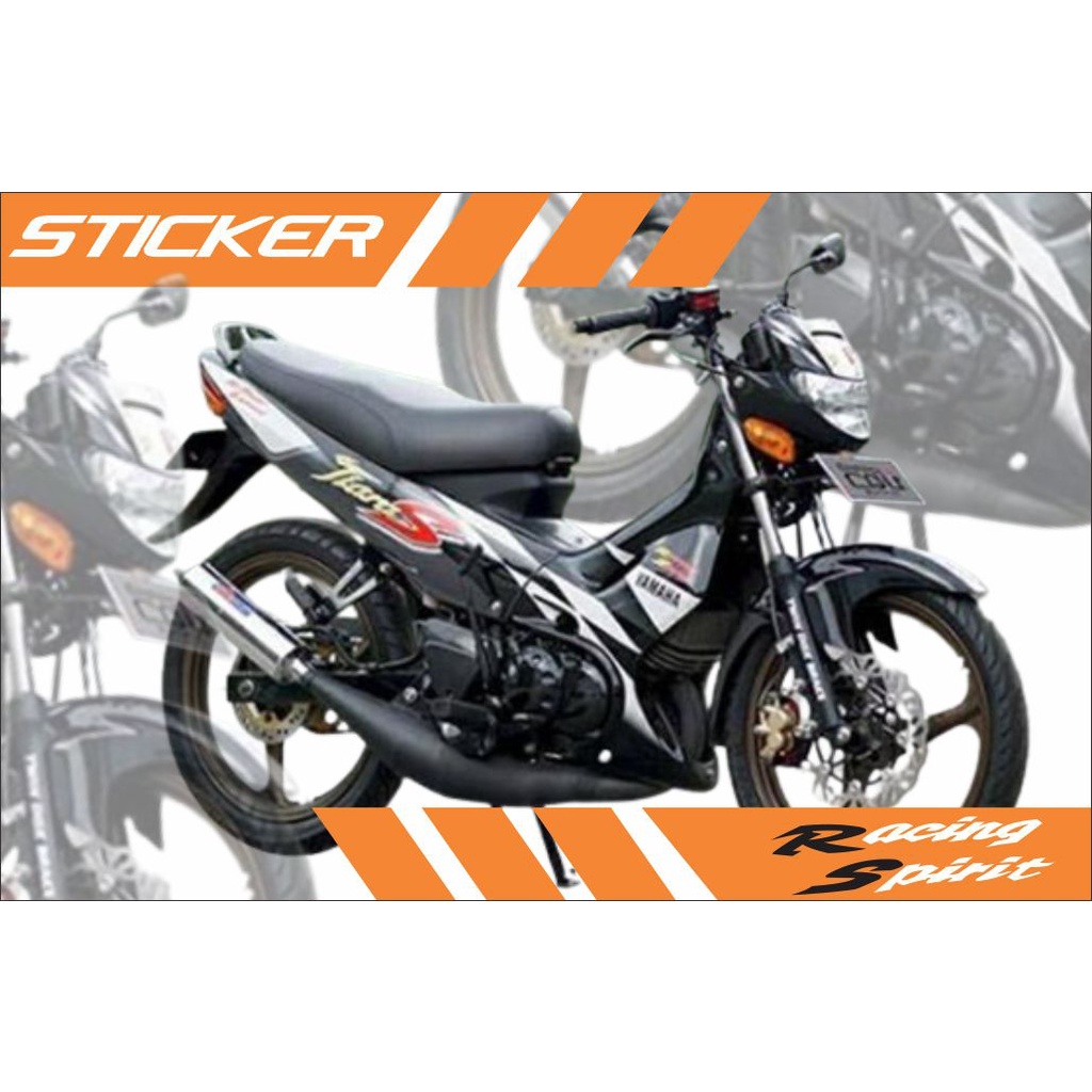 Jual STICKER STRIPING YAMAHA TIARA S 120 ORIGINAL REPLIKA GLOSSY OR ...