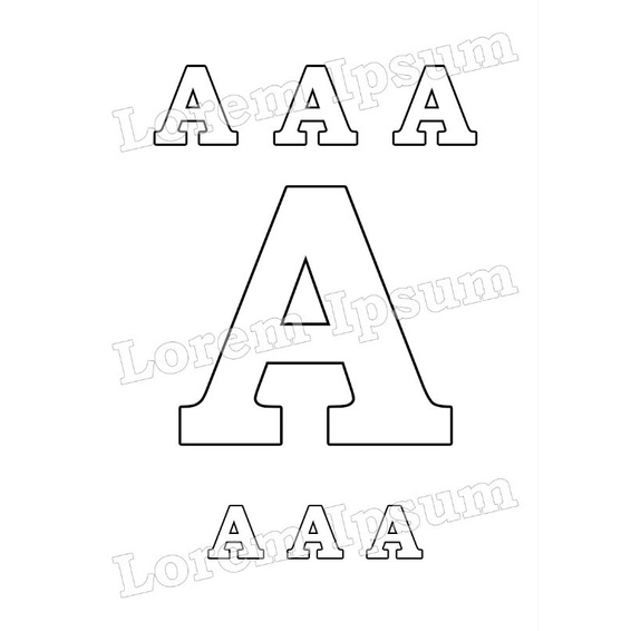 Jual Gambar huruf abjad untuk mewarnai | Shopee Indonesia