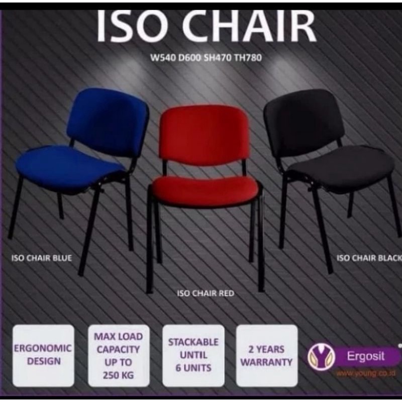 Jual KURSI SUSUN ISO CHAIR | Shopee Indonesia