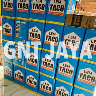 Jual LEM TACO 600 g kaleng 600gram aibon kuning serbaguna perekat hpl ...