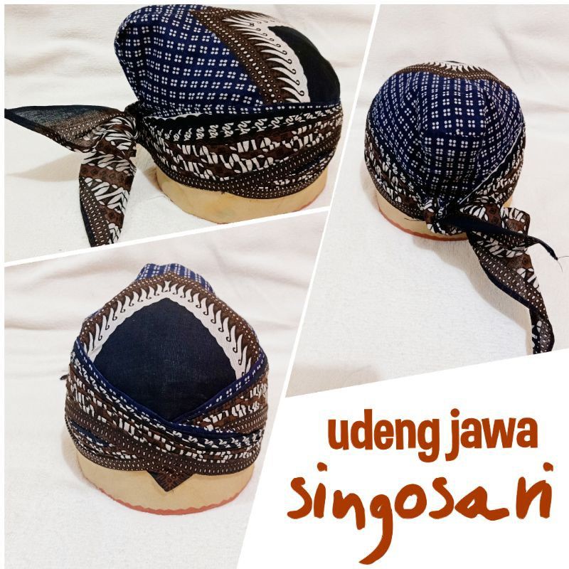Jual udeng jadi model singosari bisa di cucibdan di lipat /udeng ...