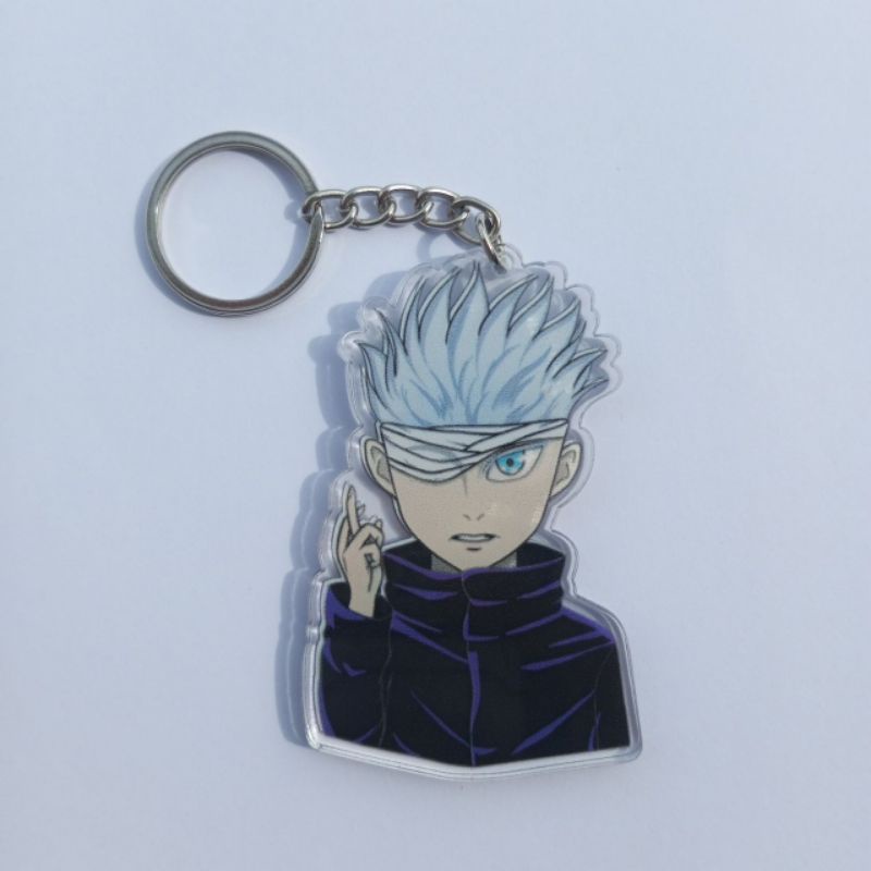 Jual [Leifleiy] Keychain Gojo Satoru Jujutsu Kaisen Fanmerch | Shopee ...