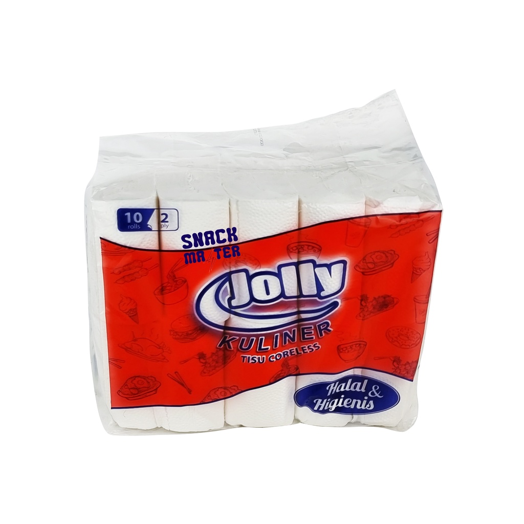 Jual Tisu JOLLY Kuliner Tissue Napkin Tisu Dapur Coreless - 10 Rolls 2 ...