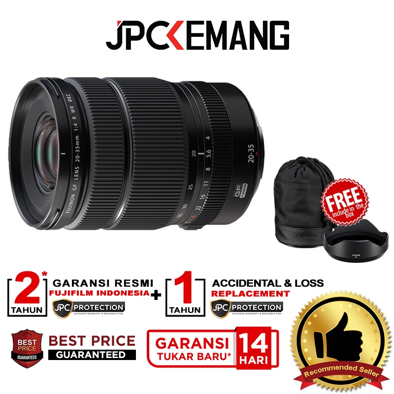 Jual Fujifilm GF 20-35mm f4 R WR Lens Fujinon Fuji GF20-35mm 20-35 ...