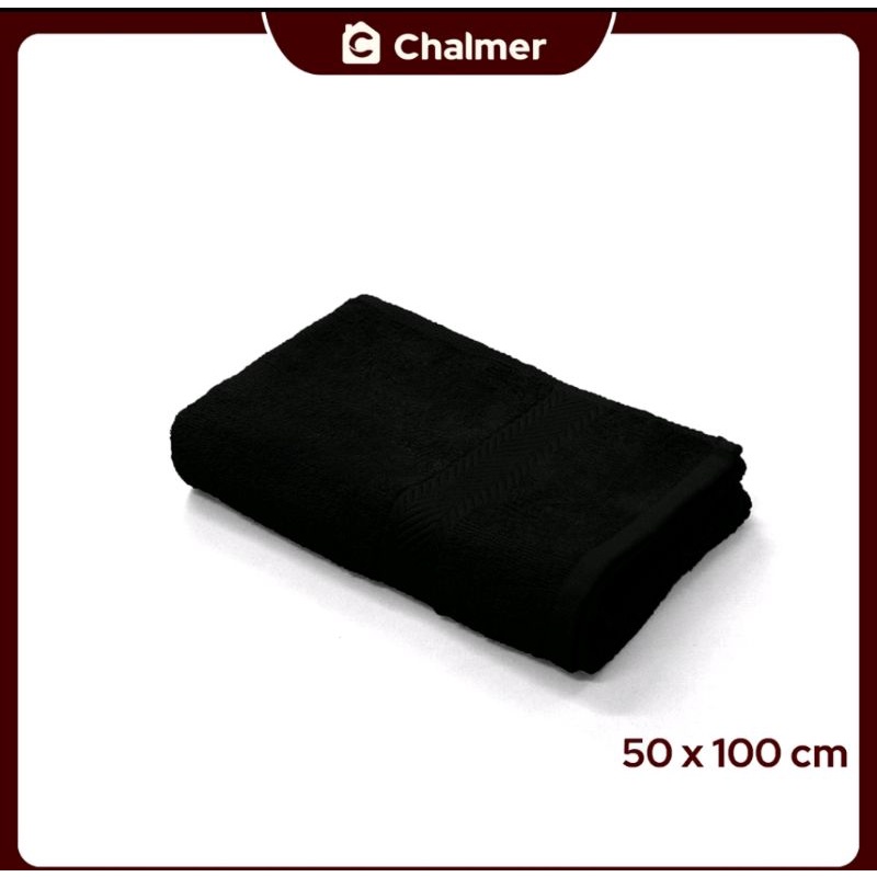 Jual Handuk hitam salon ukuran 50x100cm | Shopee Indonesia